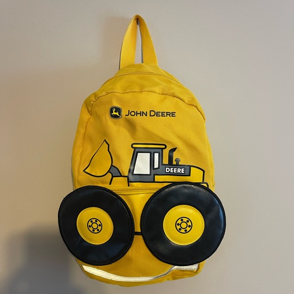 Accessories | John Deere Childrens Tractor Backpack Toddlers Yellow ...